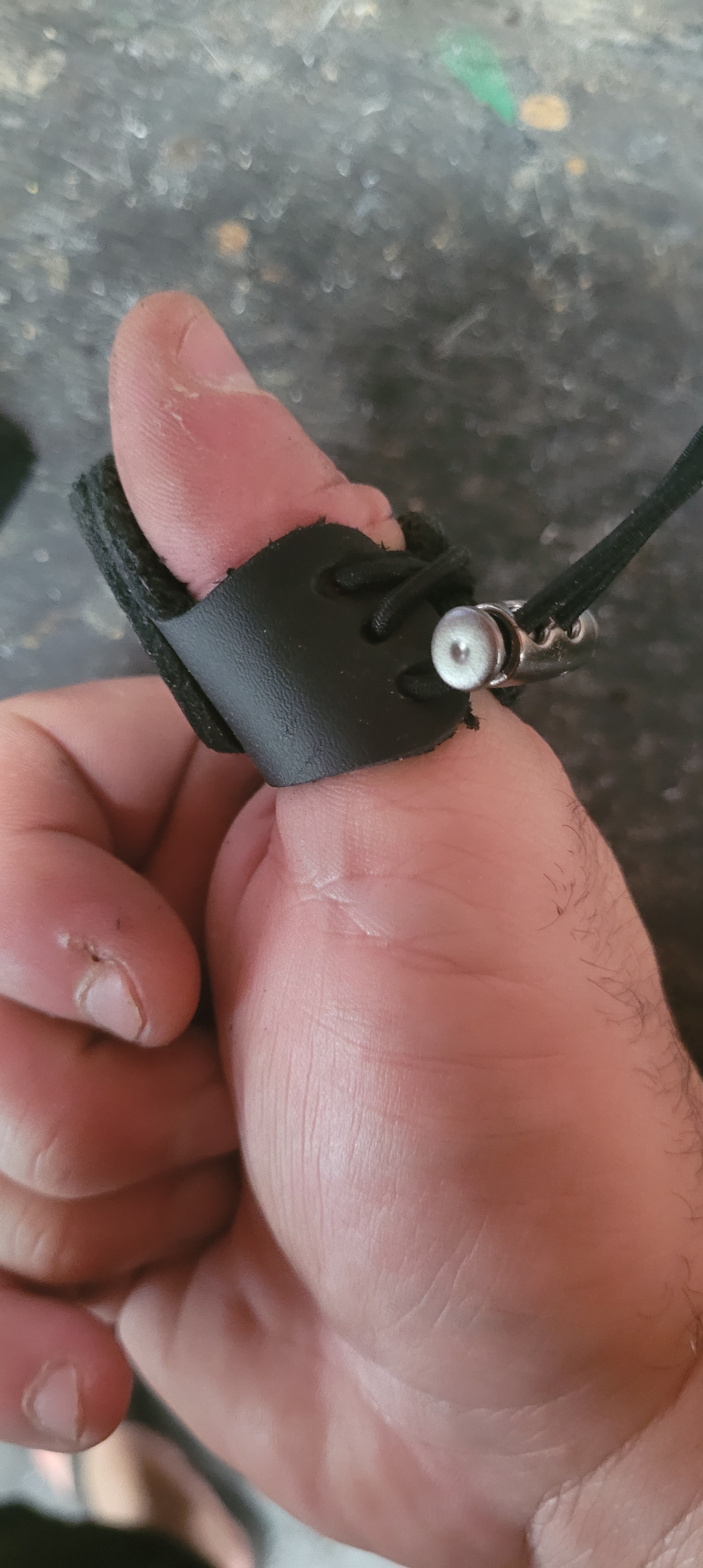 Leather Thumb Guard | ODINSON ARCHERY